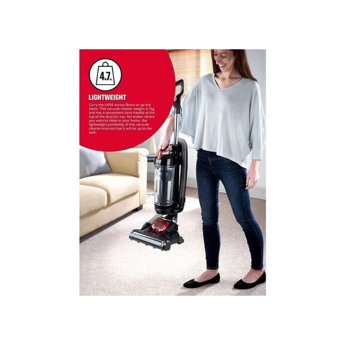 Dirt Devil Upright Lightweight Vacuum Cleaner Bagless Black | Pooles ...